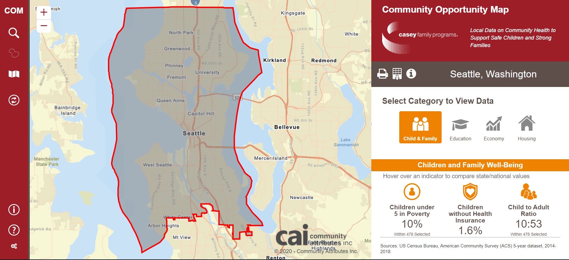 The Community Opportunity Map - Casey Family Programs